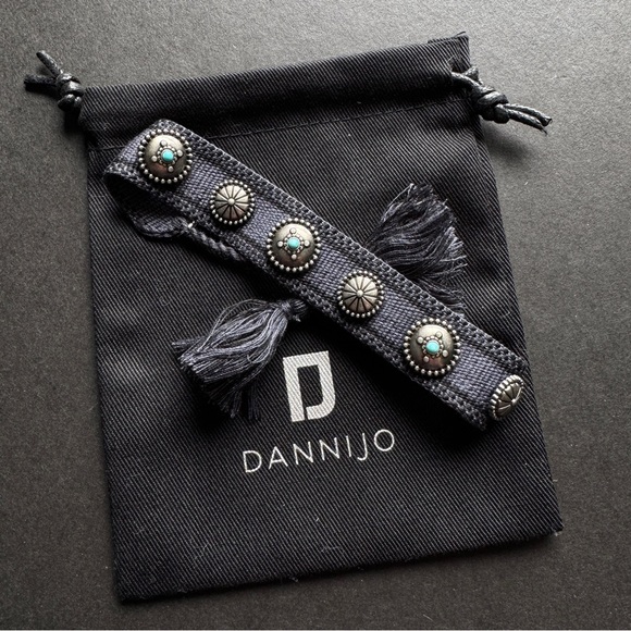 Anthropologie | Jewelry | Dannijo Cindy Bracelet In Grey | Poshmark